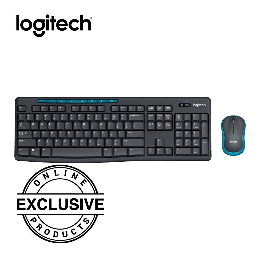 Logitech MK275 Wireless Keyboard and Mouse Combo, Computers & Tech ...