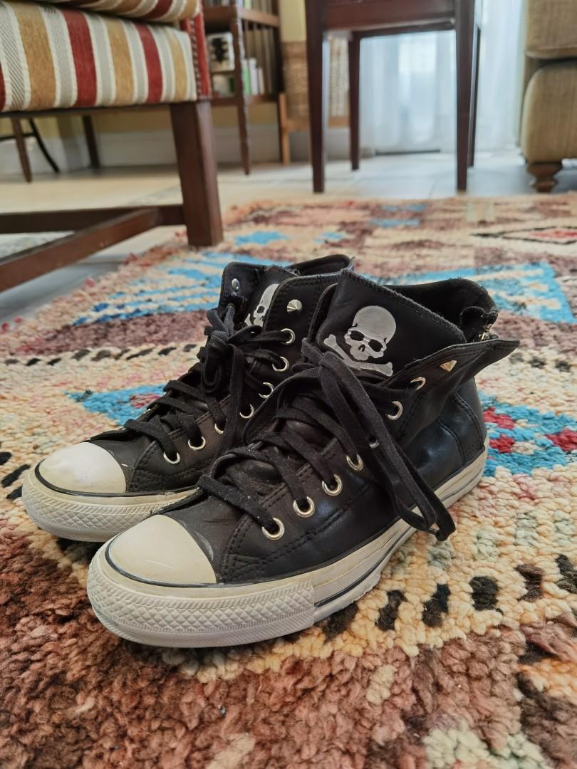 Mastermind Japan x Converse React collectors, Men's Fashion, Footwear ...