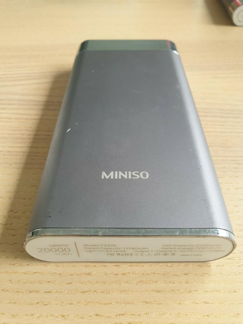 Miniso powerbank, Mobile Phones & Gadgets, Mobile & Gadget Accessories ...