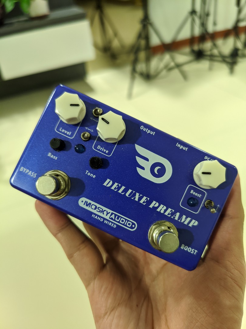 Mosky Deluxe Preamp (Love Pedal Clone), Hobbies & Toys, Music & Media ...