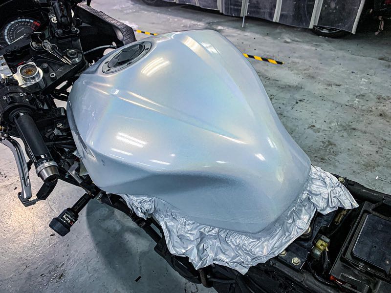 Motor wrapping, Motorcycles, Motorcycle Accessories on Carousell