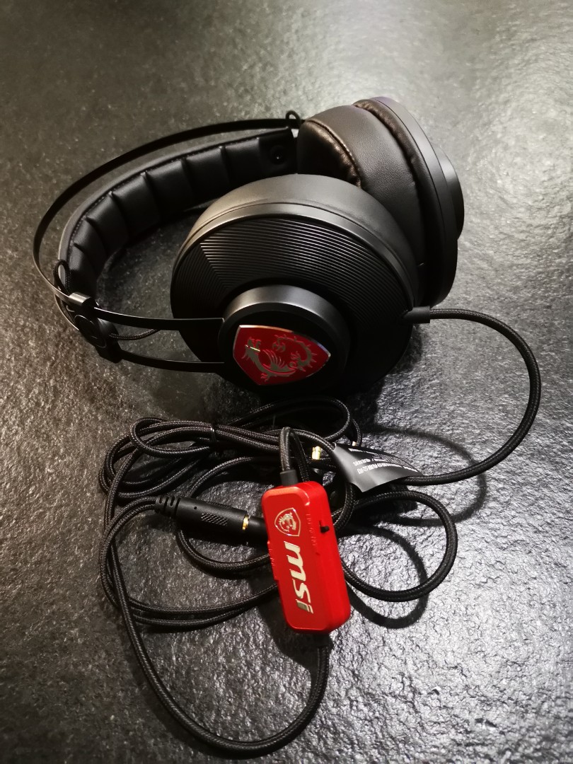 MSI gaming headset, Audio, Headphones & Headsets on Carousell