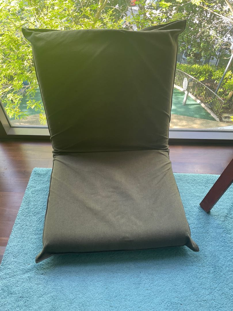 Muji reclining floor chair, Furniture & Home Living, Furniture, Chairs ...