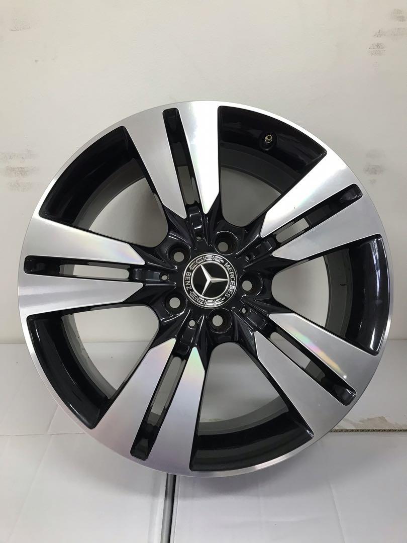 Original Mercedes rim, Car Accessories, Tyres & Rims on Carousell