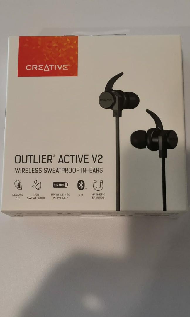 CREATIVE OUTLIER ACTIVE V2, Audio, Earphones on Carousell