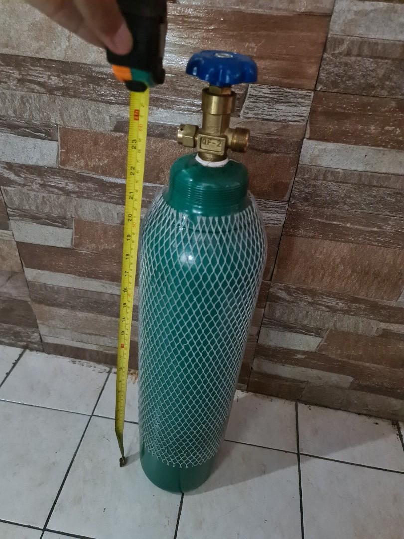 Oxygen Tank 10lbs (Empty), Health & Nutrition, Medical Supplies & Tools ...