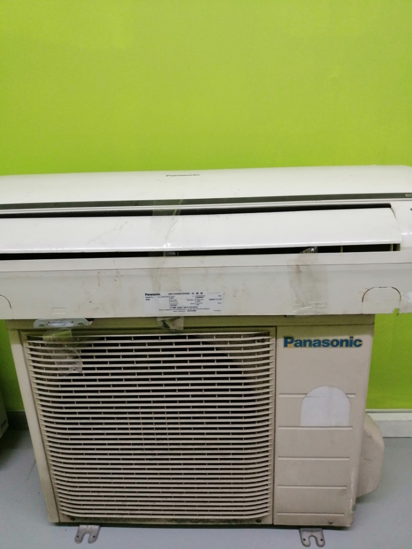Panasonic Aircon single split, TV & Home Appliances, Air Conditioners ...