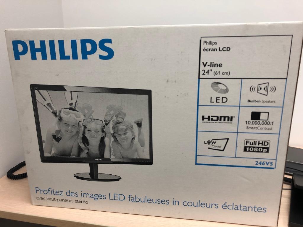 Philips 24 inch Monitor 246V, Computers & Tech, Parts & Accessories ...