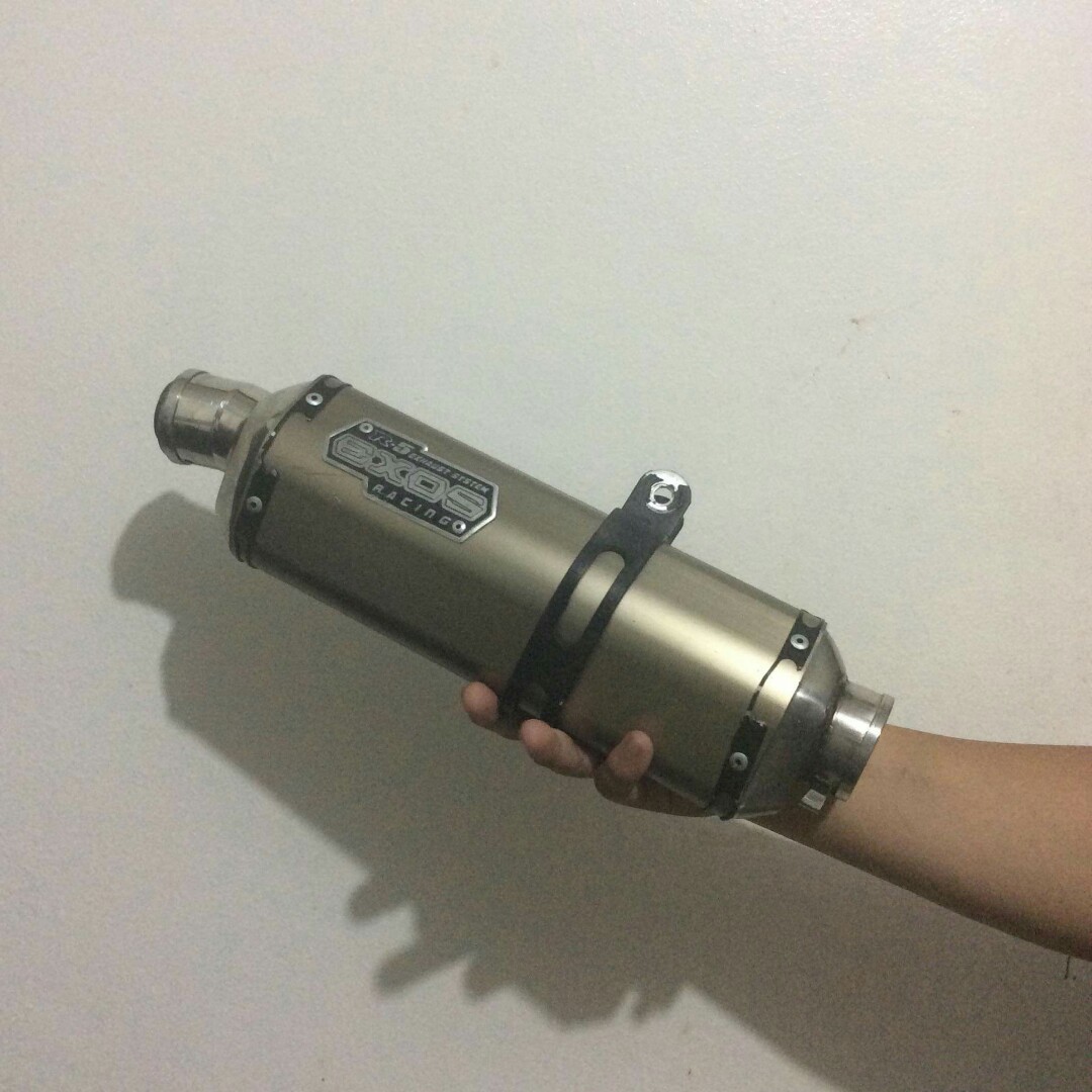 R-5 Exhaust system EXOS racing, Motorbikes, Motorbike Parts ...