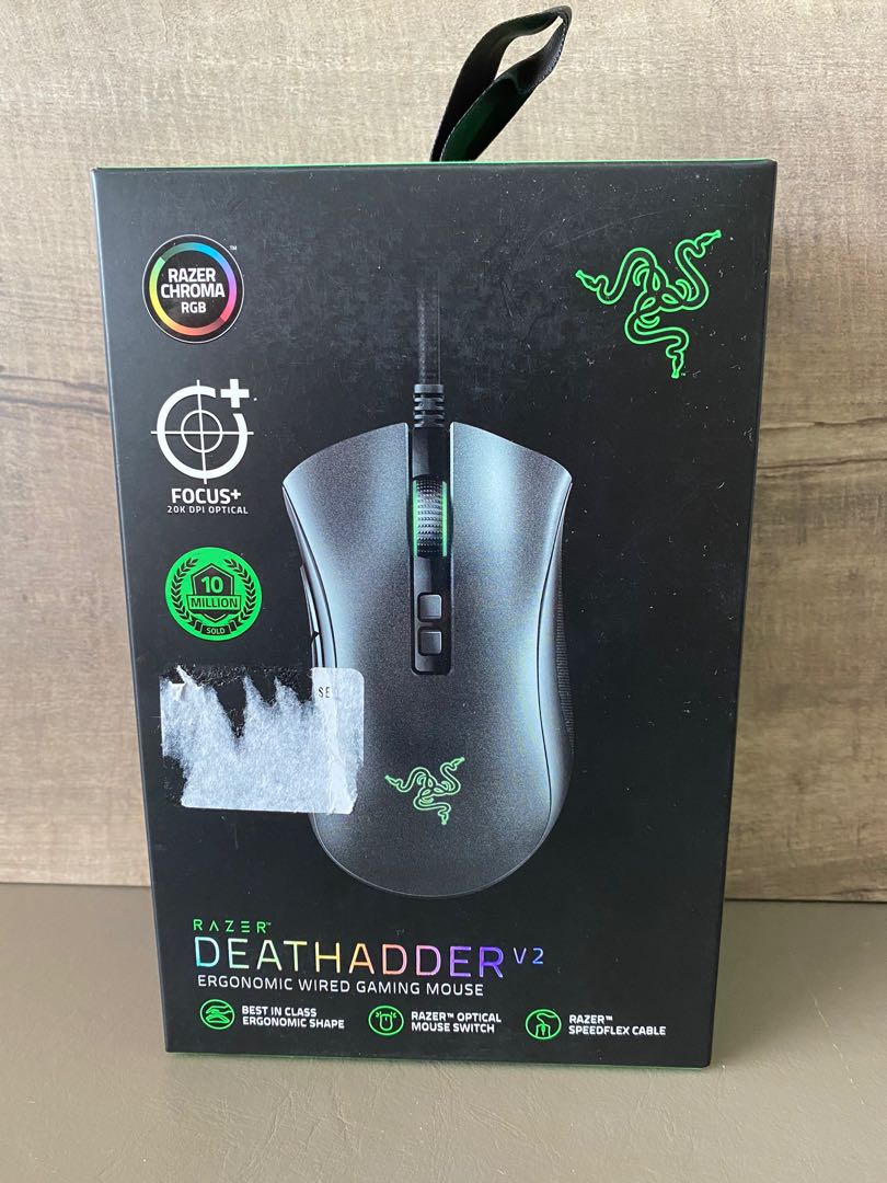 Razer Deathadder V2, Computers & Tech, Parts & Accessories, Computer ...
