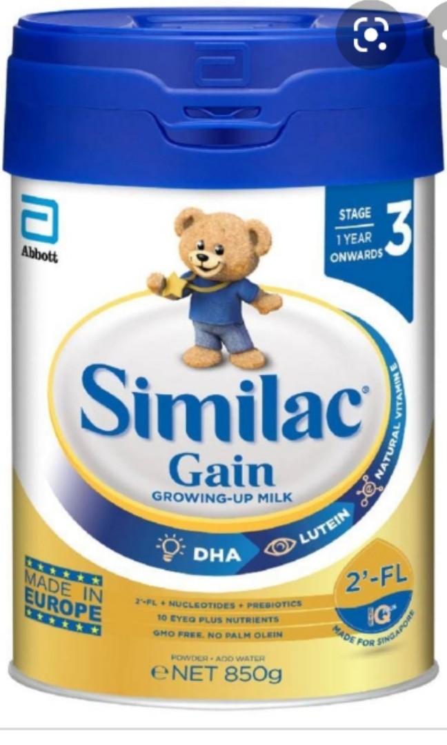 Similac Gain Stage 3, Babies & Kids, Nursing & Feeding, Weaning ...