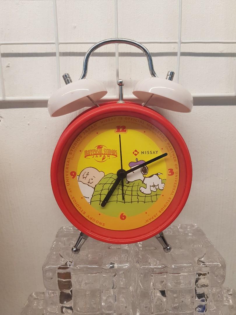 Snoopy Peanuts Clock, Furniture & Home Living, Home Decor, Clocks on ...