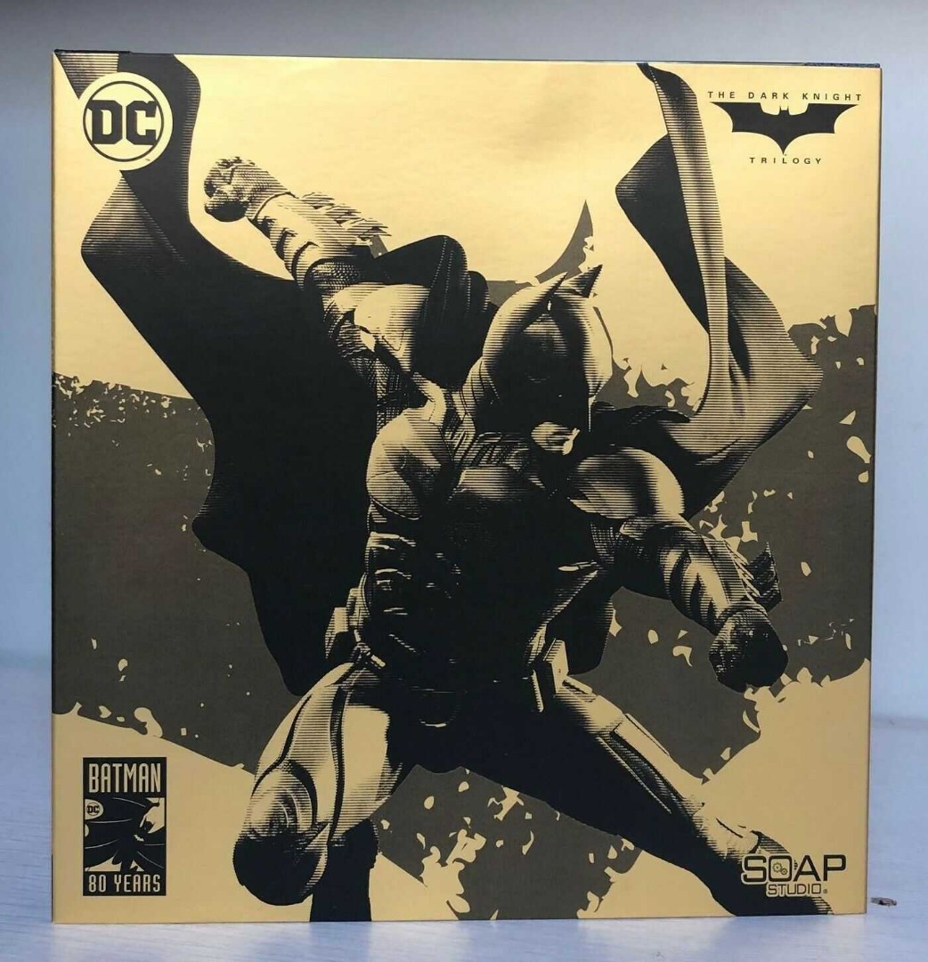 Soap Studio FG004 The Dark Knight Batman 80th Anniversary 1/12 Action ...