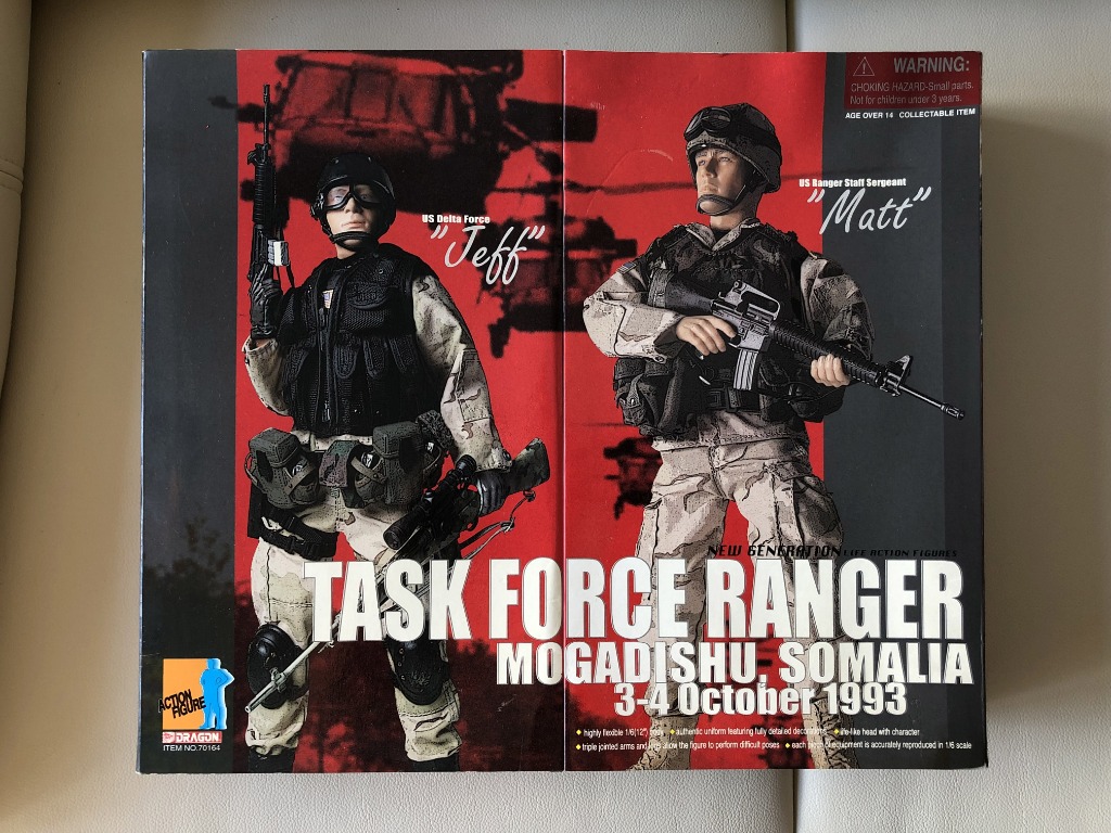 Soldier 1/6 Task Force Ranger Matt & Jeff Mogadishu Somalia 3-4 October ...