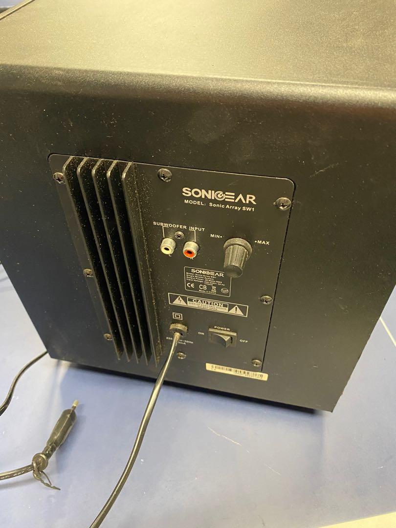 SONICGEAR Sub-woofer, Audio, Soundbars, Speakers & Amplifiers on Carousell