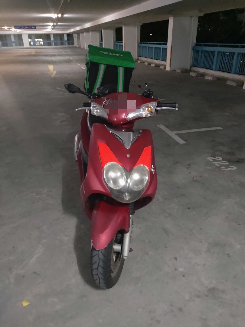 Sym Excel 150 A, Motorcycles, Motorcycles for Sale, Class 2B on Carousell