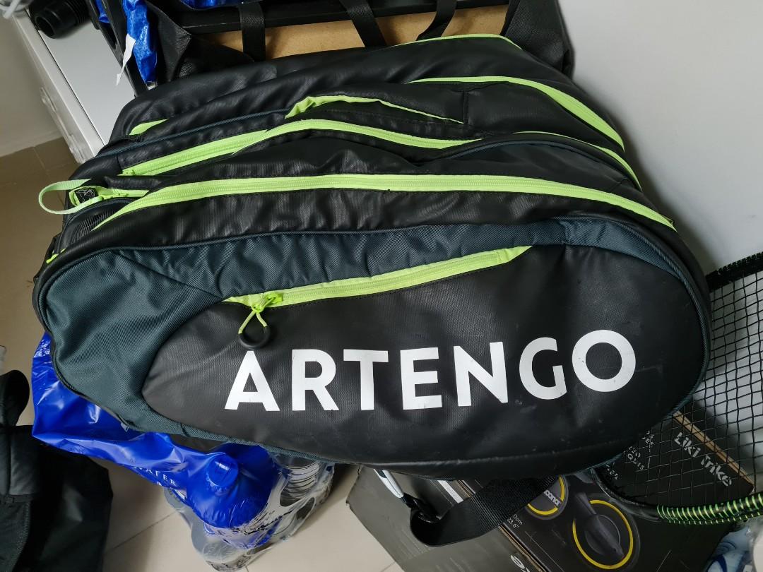 Tennis racket bag backpack artengo 530 S duffel rackpack duffle racquet ...
