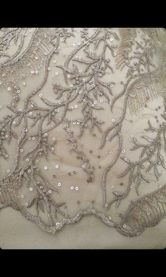 tile warna mocca / coklat susu +kain furing, Fesyen Wanita, Pakaian ...