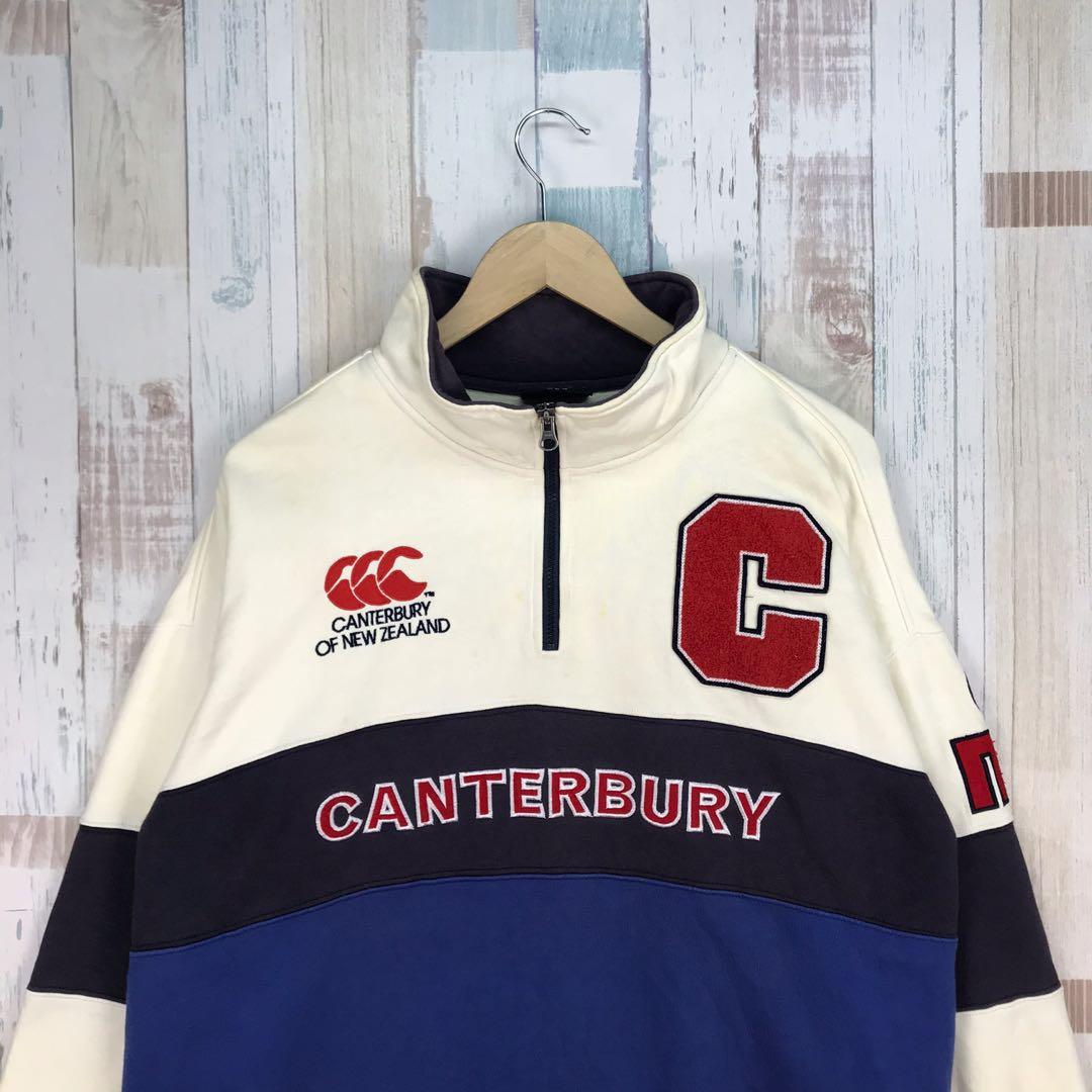 Vintage Canterbury Of New Zealand Embroidery Logo, Men's Fashion, Tops & Sets, Tshirts & Polo ...