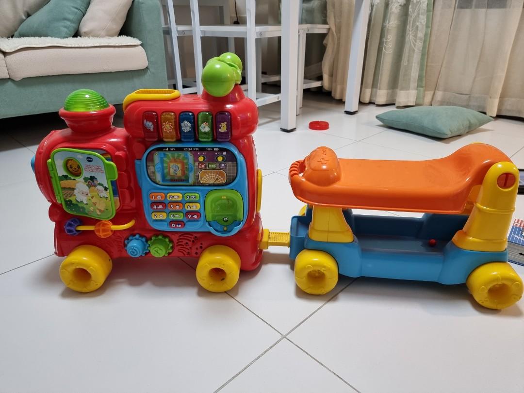 VTech Baby 181903 Push & Ride Alphabet Train , Multi, Babies & Kids ...