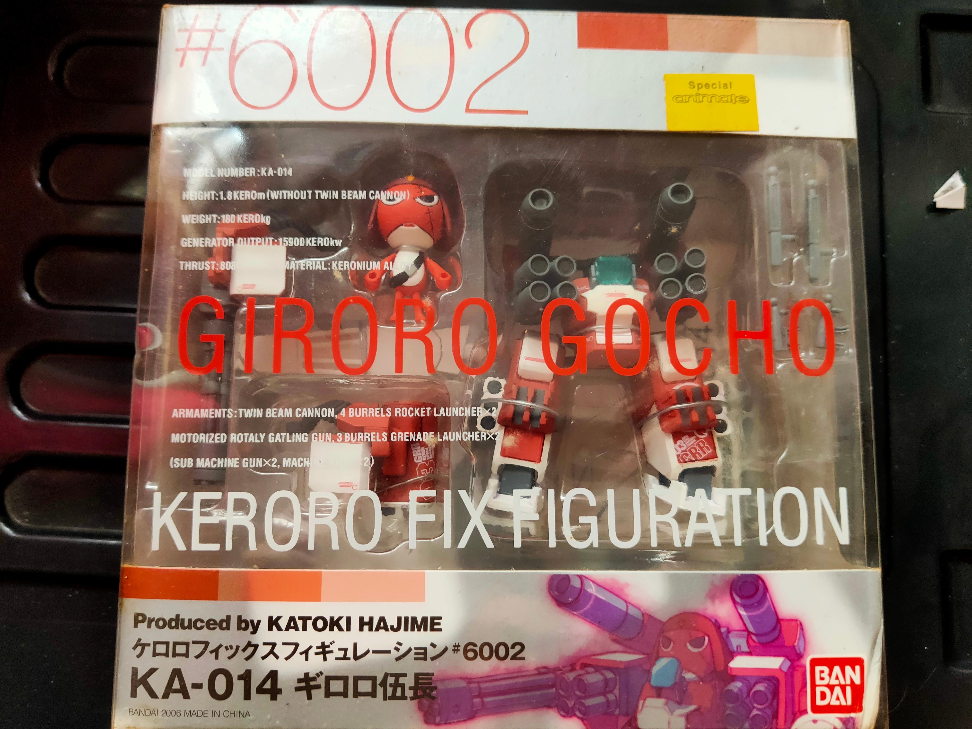 高達 Gundam Keroro Fix - Giroro Figure 6002, 興趣及遊戲, 玩具 & 遊戲類 - Carousell