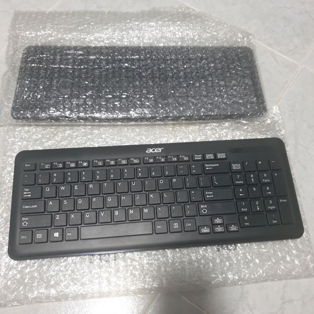 Acer wireless keyboard, Computers & Tech, Parts & Accessories, Computer ...