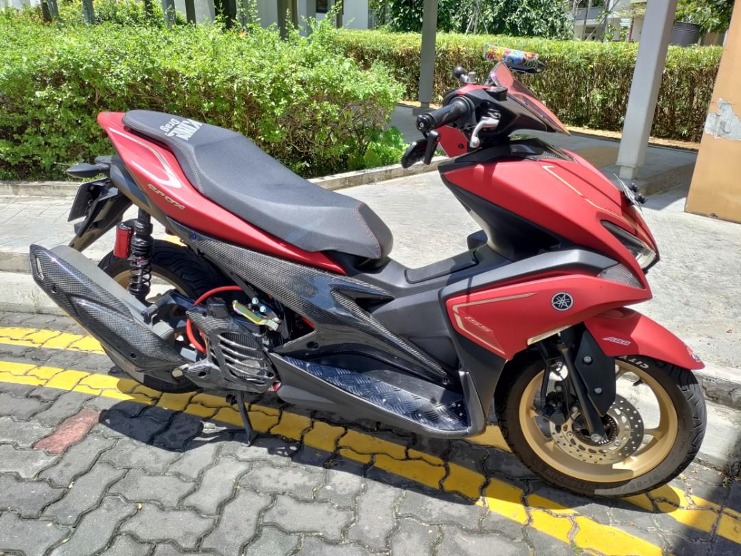 Aerox original coverset, Motorcycles, Motorcycle Accessories on Carousell