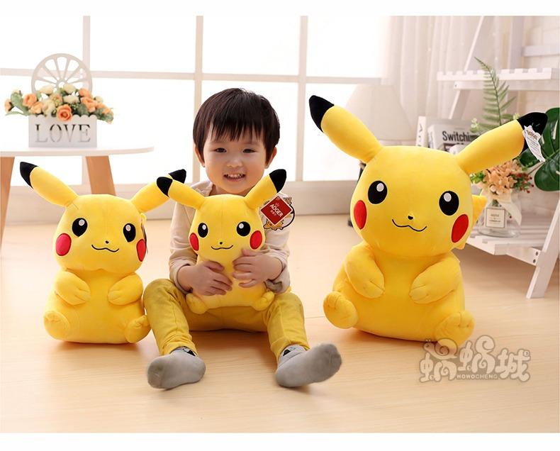 Authentic Pikachu Pokemon Stuff Toy Plush toy, Hobbies & Toys, Toys ...