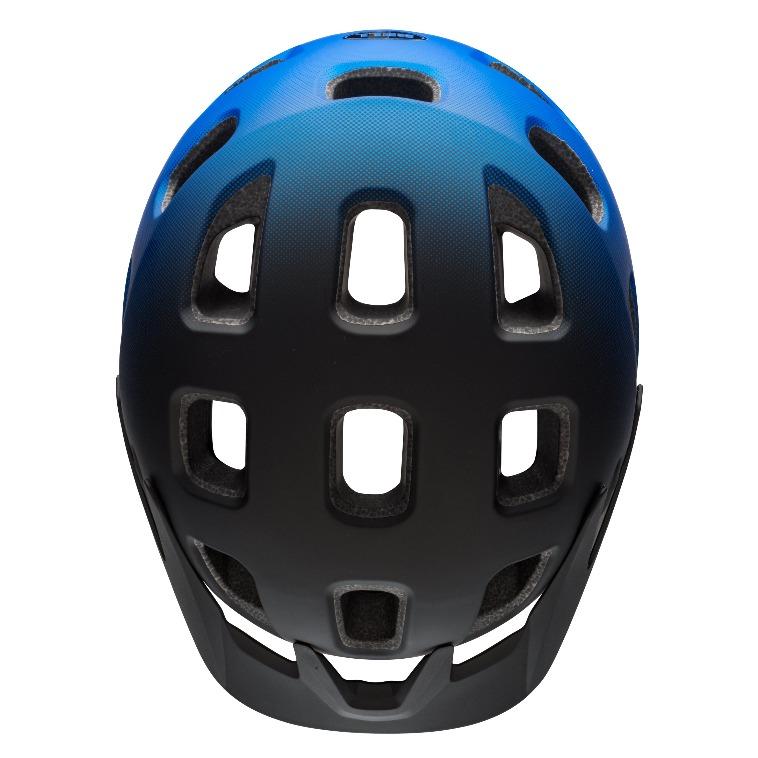 Bell BERM MTB 頭盔- 黑藍漸變 MTB Helmet- Black/Blue Fade (54-61cm), 運動產品, 單車及 ...
