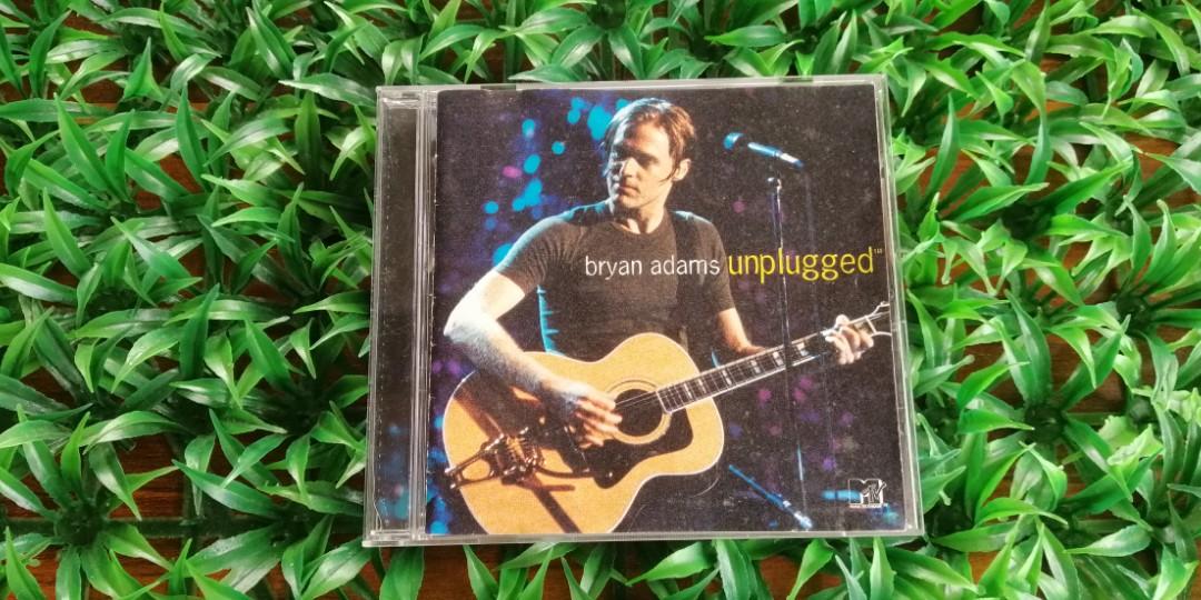 Bryan Adams - MTV Unplugged, Hobbies & Toys, Music & Media, CDs & DVDs on Carousell
