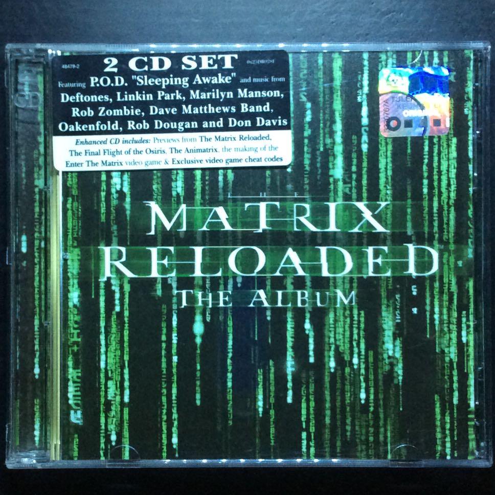C00147 OST The Matrix Reloaded (2CDs), Hobbies & Toys, Music & Media ...