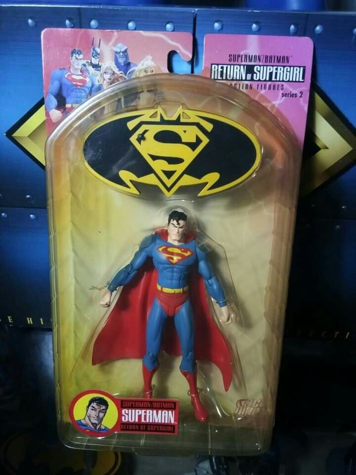 DC Direct Superman Batman: Return of Supergirl Superman Action Figure ...