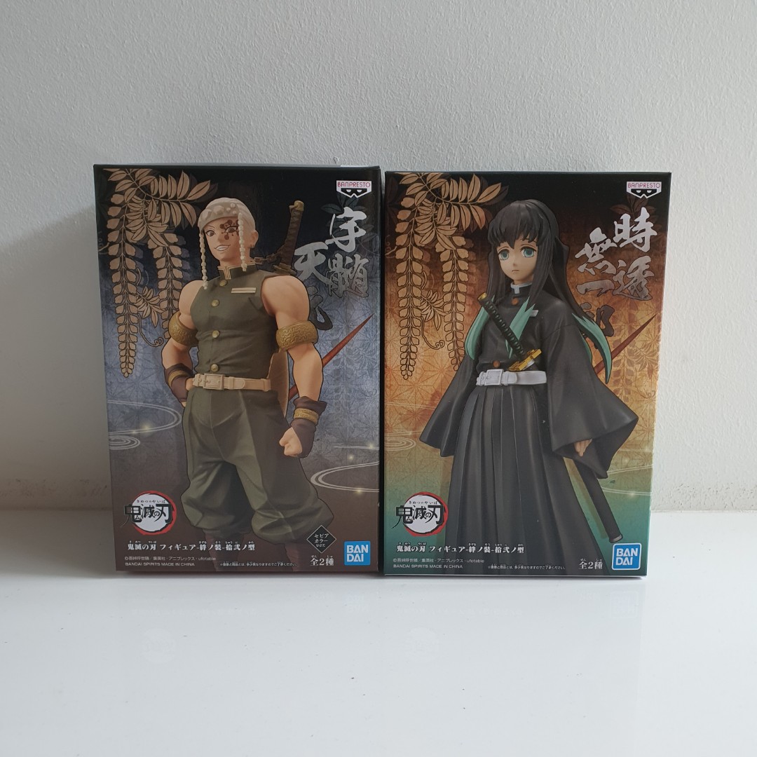Demon Slayer Kimetsu no Yaiba Tokito Muichiro and Tengen Uzui Figure ...