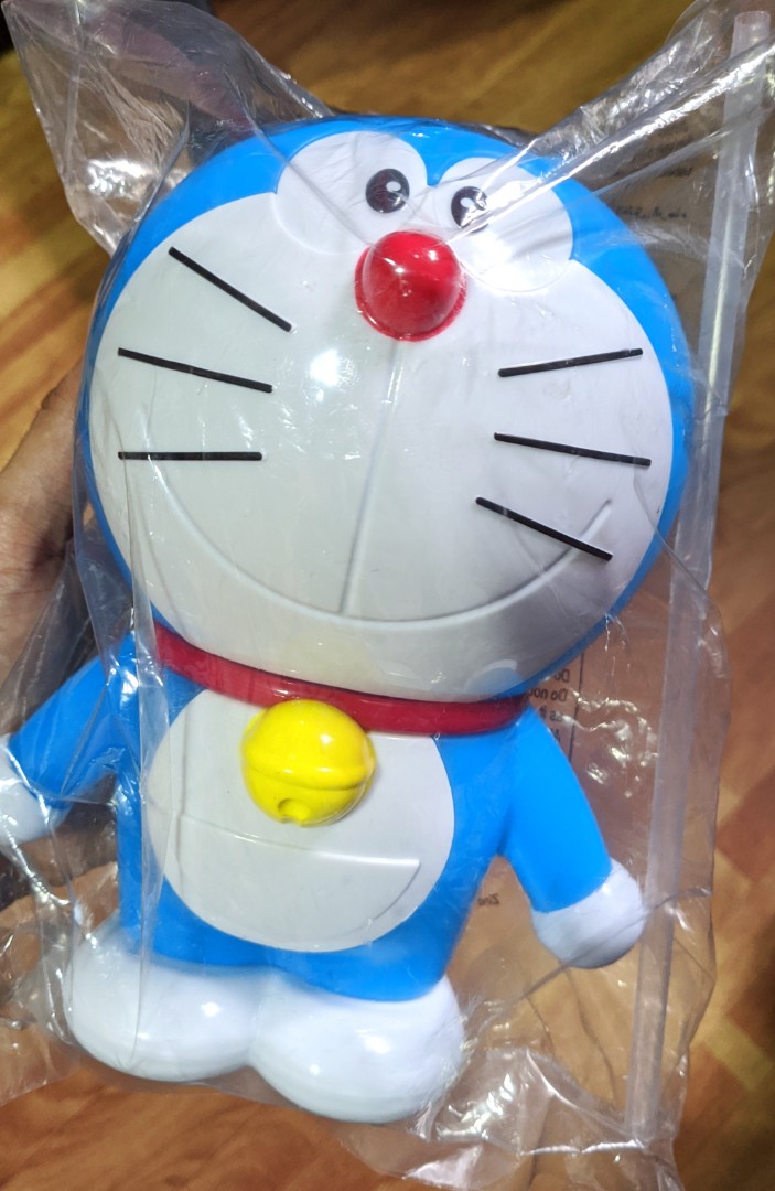 Doraemon Cold Drink Container, Hobbies & Toys, Toys & Games on Carousell