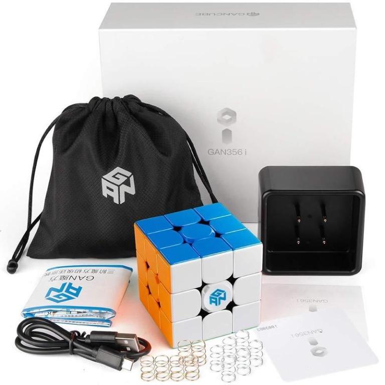 GAN 356 i2 3x3 Smart Cube 3x3x3 Magnetic Speed Cube, Hobbies & Toys ...