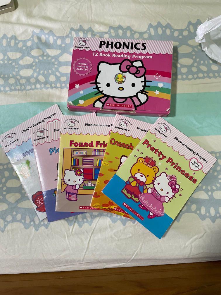 Hello Kitty Phonics (12 Book Reading Program), Hobbies & Toys, Books ...