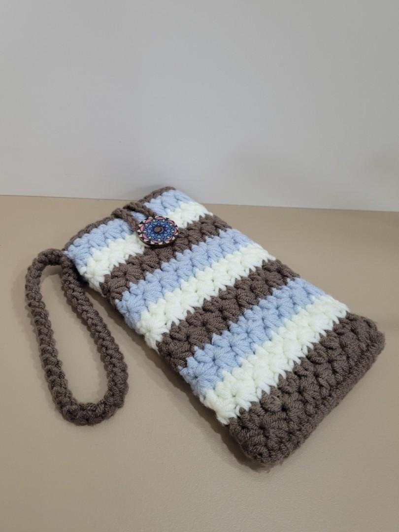 Hp pouch crochet, Hobbies & Toys, Stationery & Craft, Handmade Craft on ...