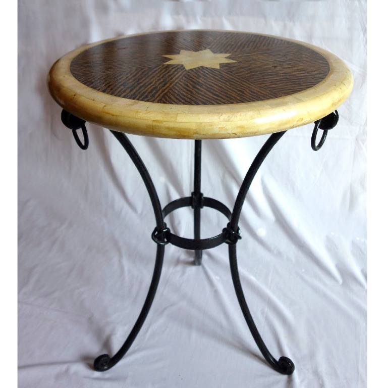 Imported Round Display/ Side Table, Furniture & Home Living, Furniture ...
