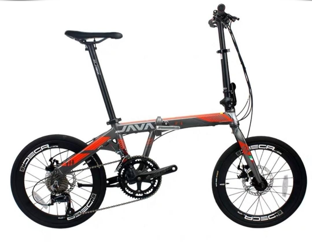 Java fit 18s road bike 20 inch bicycle folding foldie bike, Sports ...