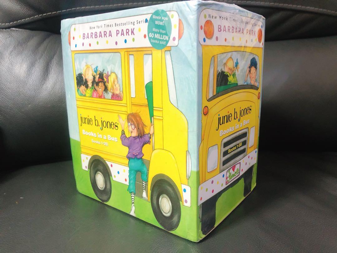 【現貨】Junie B. Jones Books in a Bus: Books 1-28 兒童英文故事書/可用小達人點讀筆, 興趣及遊戲 ...