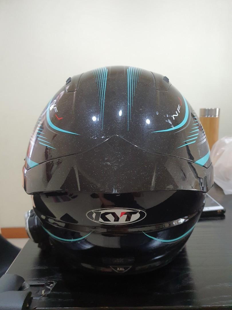 KYT Helmet + Vimoto V8 Intercom, Motorcycles, Motorcycle Accessories on ...