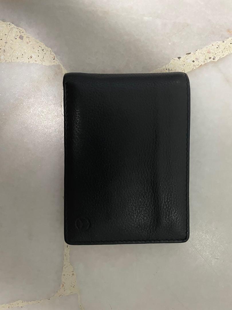 Mercedes Credit card wallet Black Leather Mercedes-Benz, Men's Fashion ...