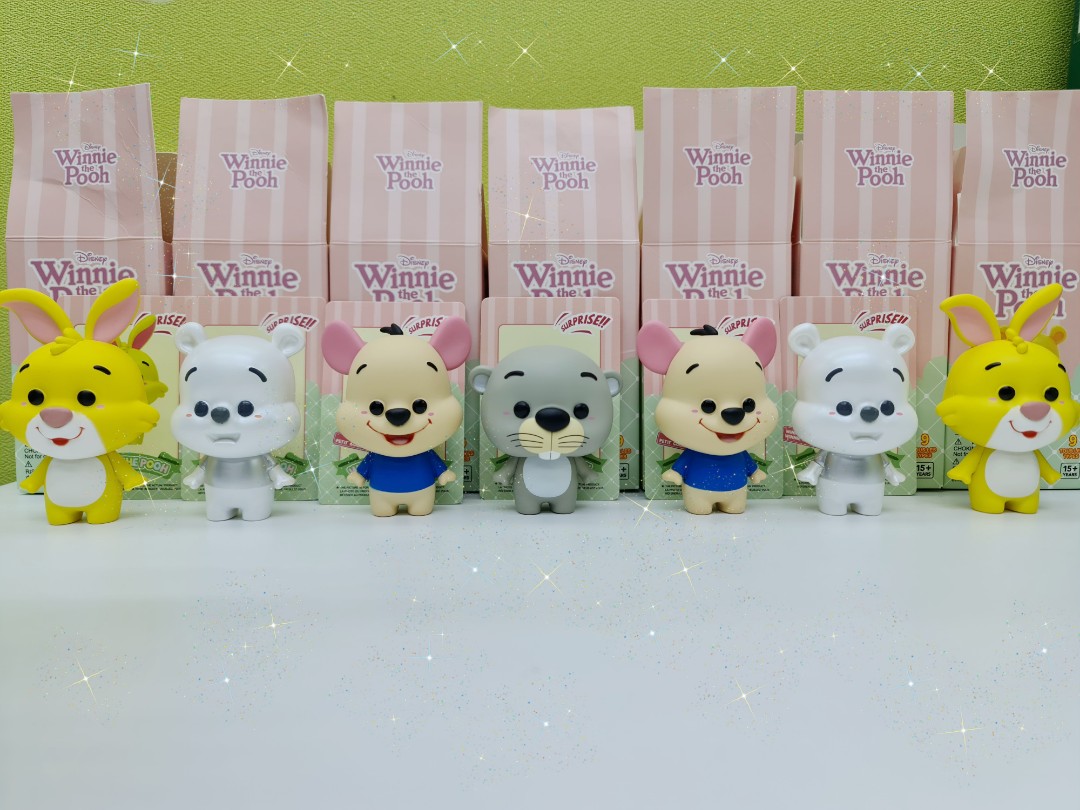 Miniso Winnie the pooh blind box figure ( Hidden Pooh), Hobbies & Toys ...