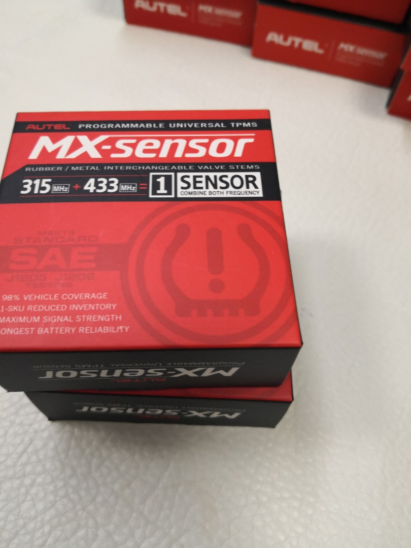 Autel MX SENSOR 315 433呔壓傳感器, 汽車配件, 車軚 - Carousell