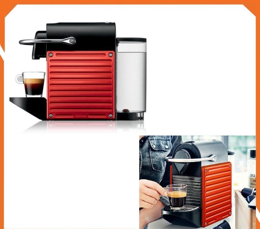nespresso pixie dark red