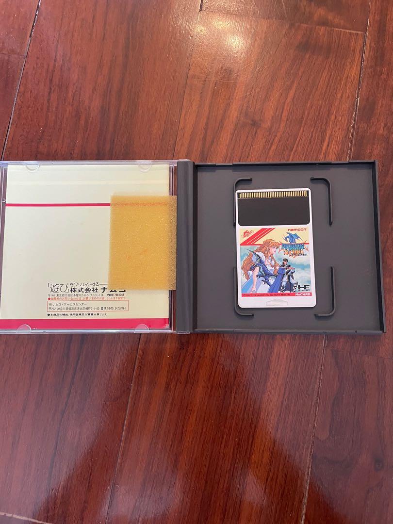 PCE PC Engine Dragon Spirit 龍魂 HuCard, 電子遊戲, 遊戲機配件, 遊戲禮物卡及帳戶 - Carousell
