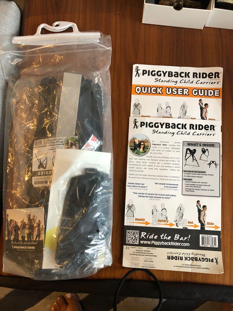 Piggyback Rider Standing Child Carrier, Babies & Kids, Strollers, Bags ...