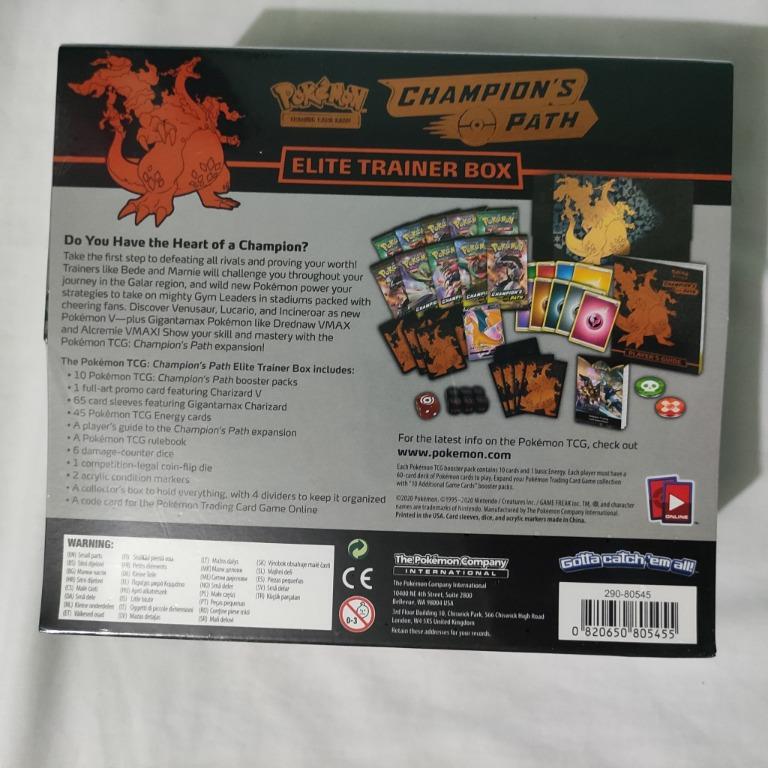 Pokemon: Champion's Path Elite Trainer Box, Hobbies & Toys, Toys ...