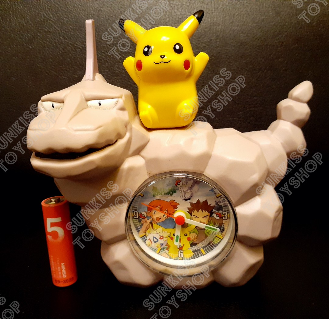 POKEMON CLOCK, Hobbies & Toys, Toys & Games on Carousell