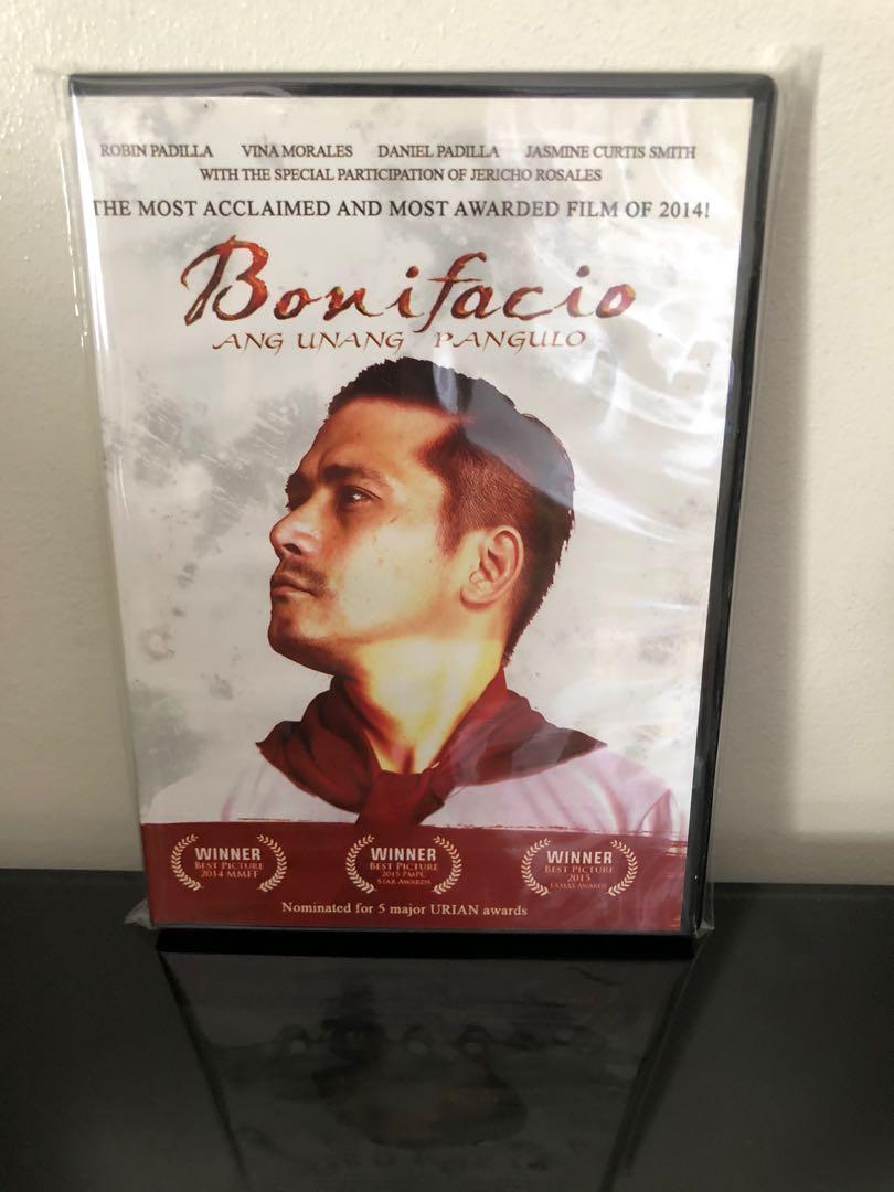 Rare: Bonifacio Ang Unang Pangulo Tagalog Movie DVD - Robin Padilla ...